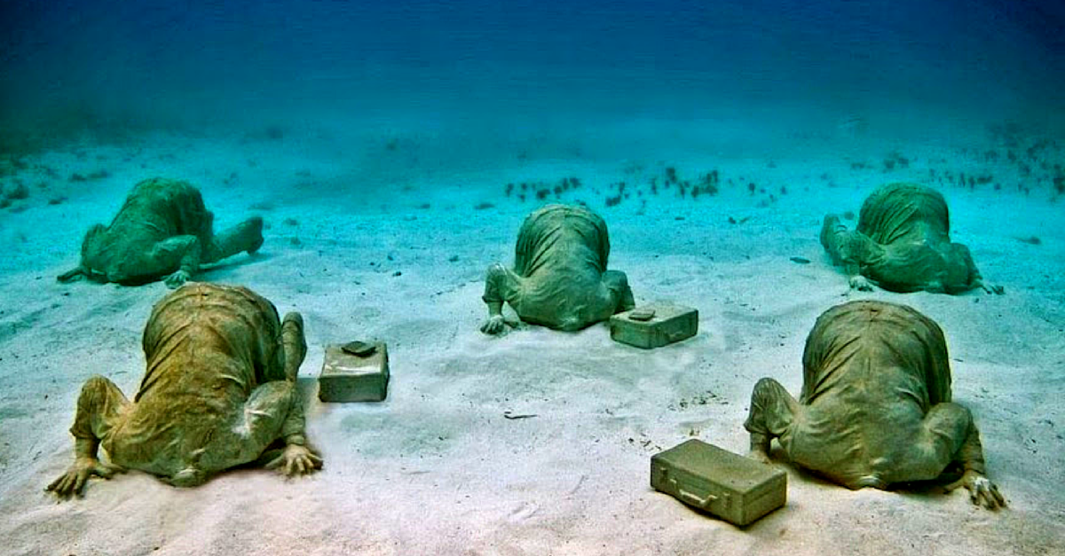 El Extraordinario Museo Subacuático de Arte en Cancún
